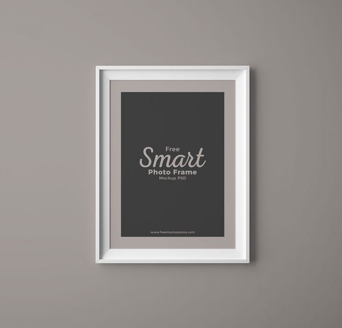 Free Smart Photo Frame Mockup | Mockuptree