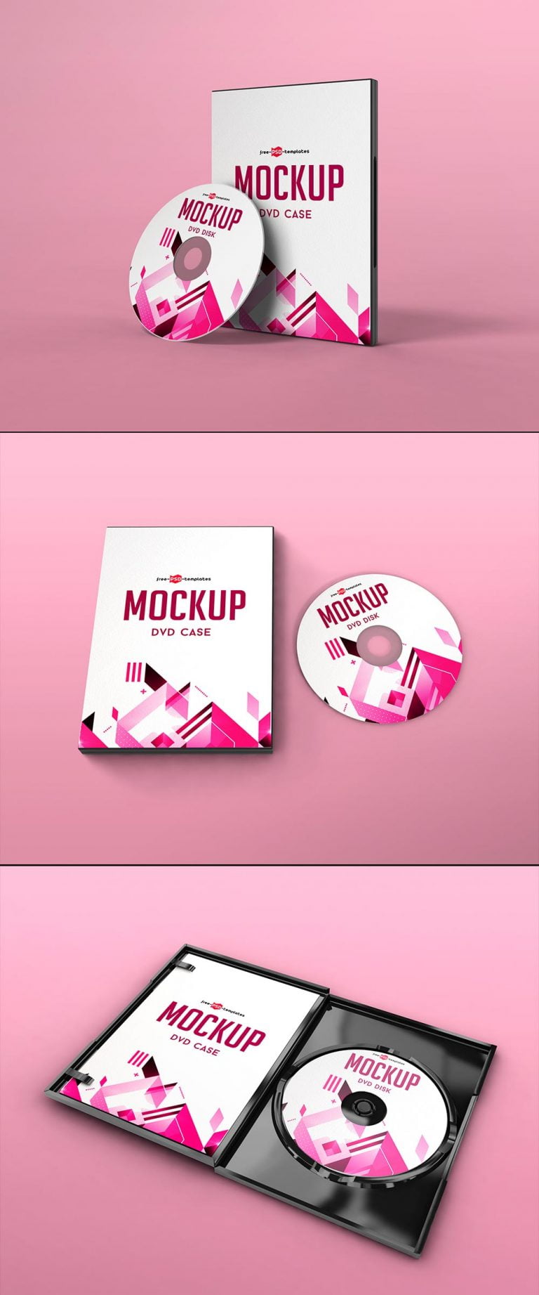 Free DVD Case Mockups