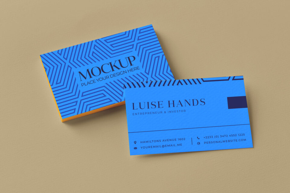Free Front & Back Business Card Mockup PSD | Mockuptree Free Front & Back Business Card Mockup PSD | Mockuptree