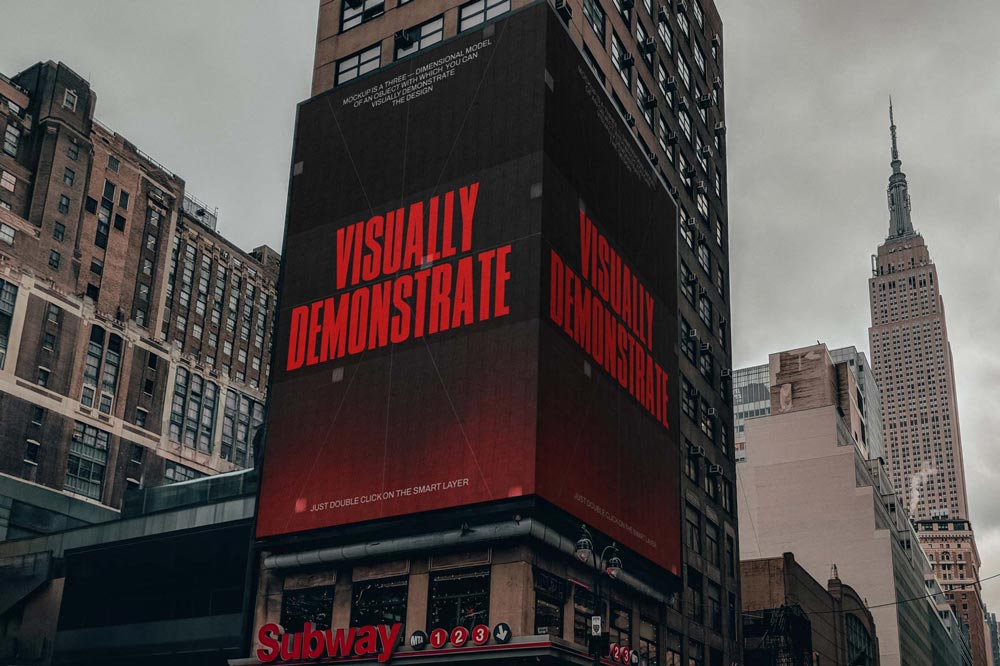 NYC Billboard Mockup | Mockuptree NYC Billboard Mockup | Mockuptree