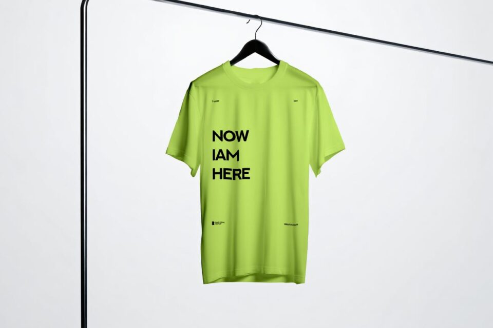 Free Photo Studio T-Shirt Mockup | Mockuptree