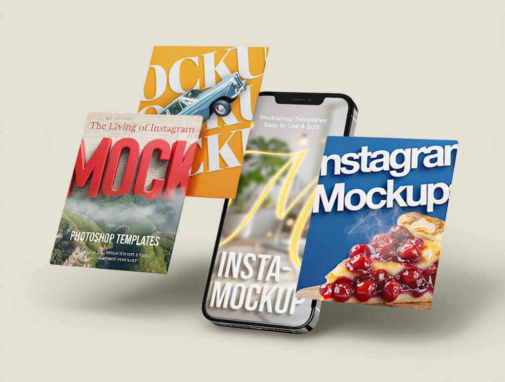 Free Carousel Instagram Post Mockup